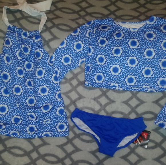 azul swimwear | Swim | Azul Swimwear Three Piece Bathing Suit | Poshmark